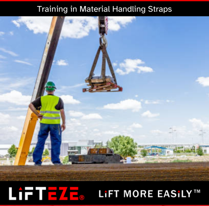 TRAINING WORKERS IN PROPER USE OF MATERIAL HANDLING STRAPS FOR SAFETY ...