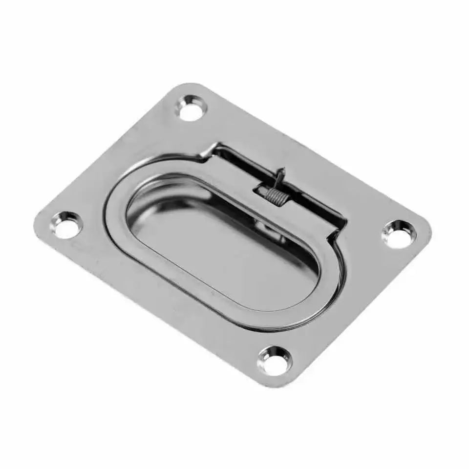 Boat Recessed Hatch Spring Loaded Pull Handle – Stainless Steel Deck ...
