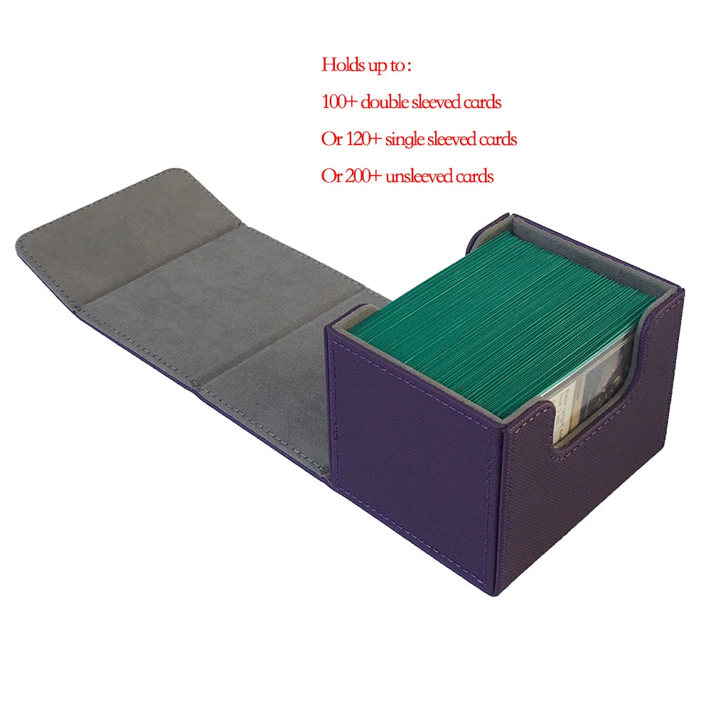 100+ AEGIS GUARDIAN Side-Loading Card Case Deck Box for MTG Yu-Gi-Oh ...
