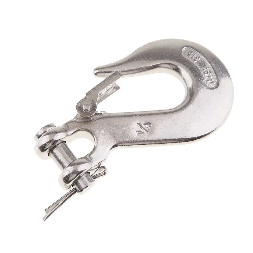 Stainless Steel 316 Clevis Grab Hook – Heavy-Duty Chain Hook for ...