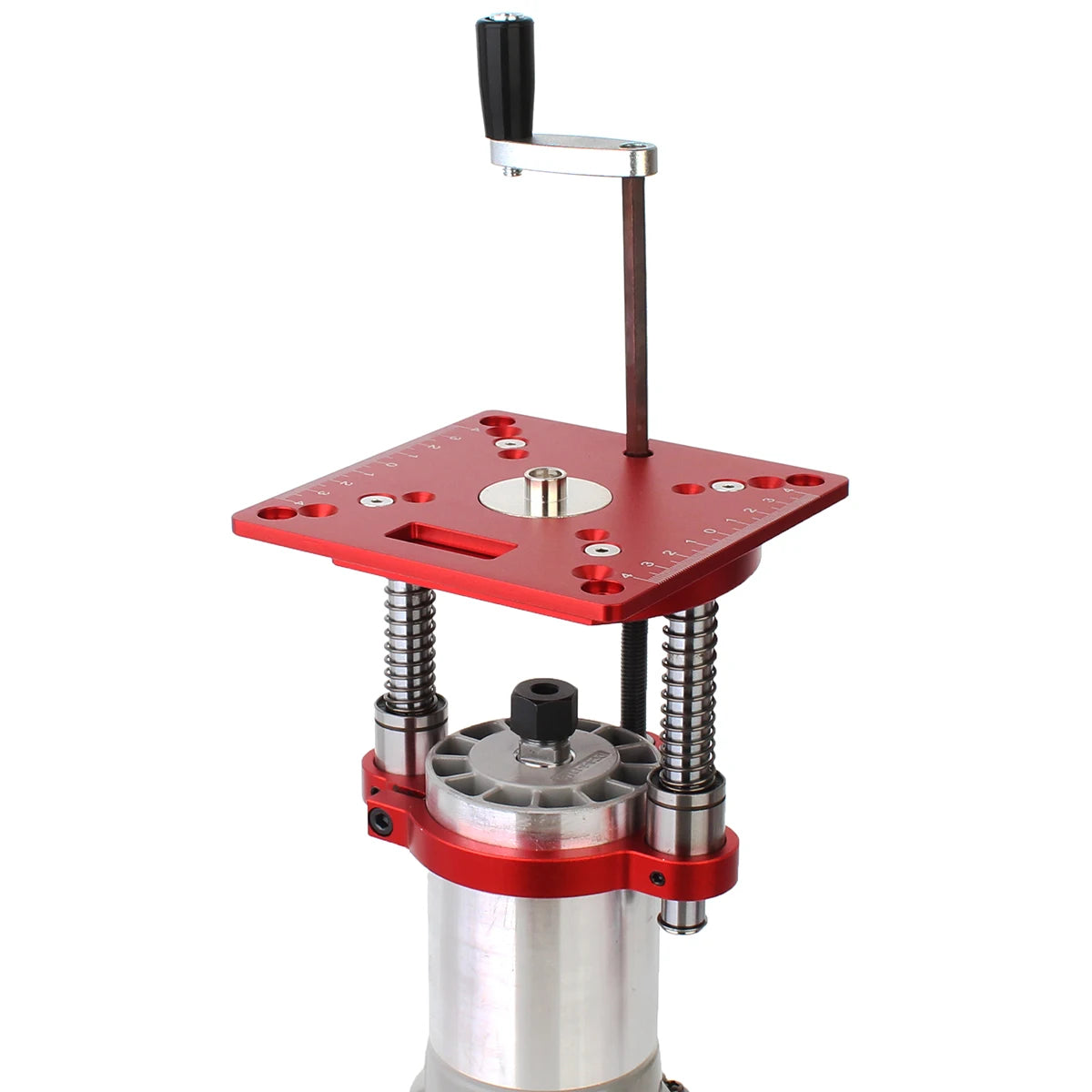Precision Router Lift for 63.5-65mm Motors – Router Table Insert Plate ...