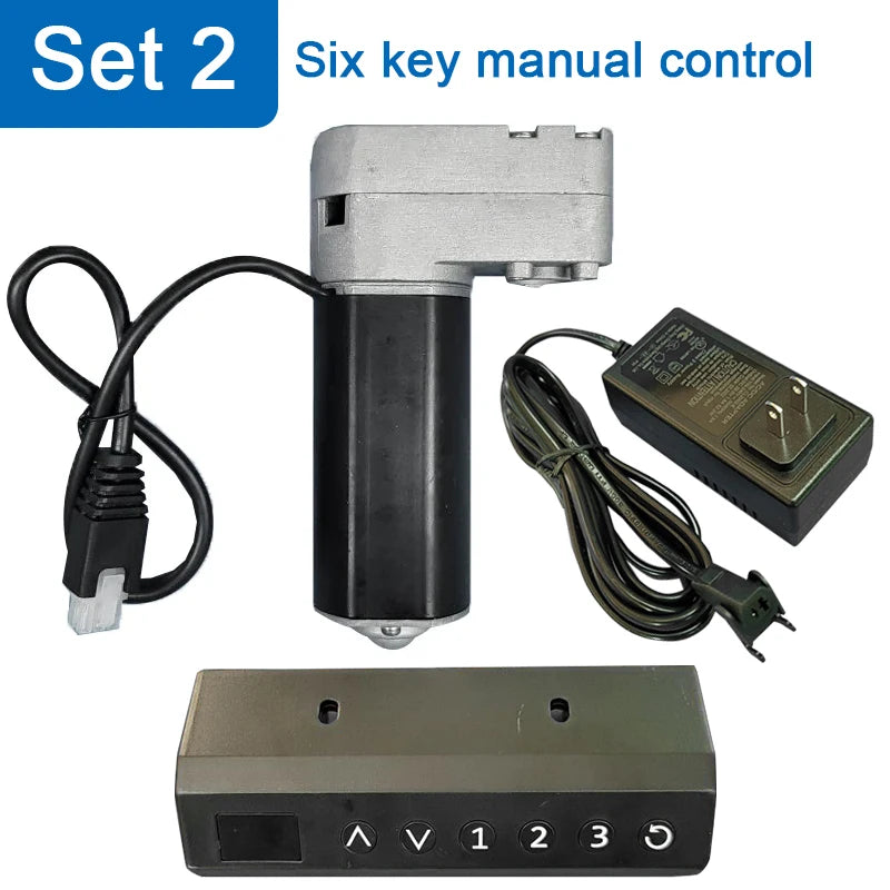 Electric Lift Table Motor Kit – 24V Motor, Manual Controller, Power ...