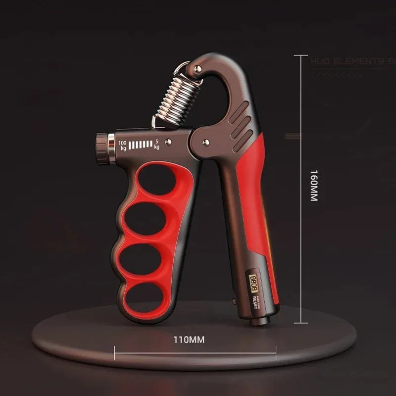 5-100KG Hand Gripper | Adjustable Dynamometer Hand Strengthener for ...