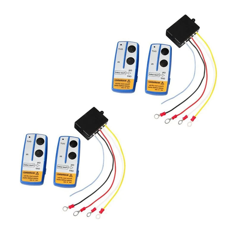 RISE-4X Wireless Winch Remote Control Switch for Lift Gates, Hydraulic ...