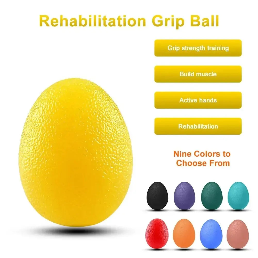 Silicone Hand Grip Ball | Heavy Exerciser for Strength and Recovery ...