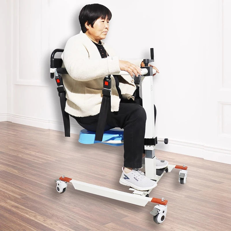 Manual Lift Shift Machine for Bedridden Patients | Adjustable Elderly ...